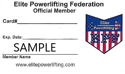 Membership | Elite Powerlifting Federation